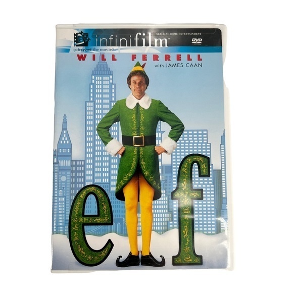 Infini Films | Media | Elf Featuring Will Ferrell James Caan Dvd Movie ...